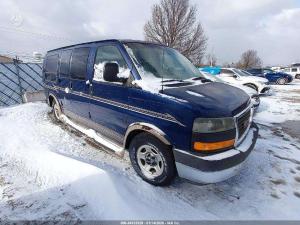 Blue GMC Savana 2003 in Panevezys, with an engine capacity of 4.30 L and mileage of 75 thousand km for 7700 €, photo  on AUTOMOTO.COM.LV