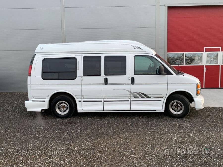 Balts GMC Savana 1996 Tallina, ar dzinēja tilpumu 5.70 L un nobraukumu 96 tūkst. km par 13000 €, foto 7 vietnē AUTOMOTO.COM.LV