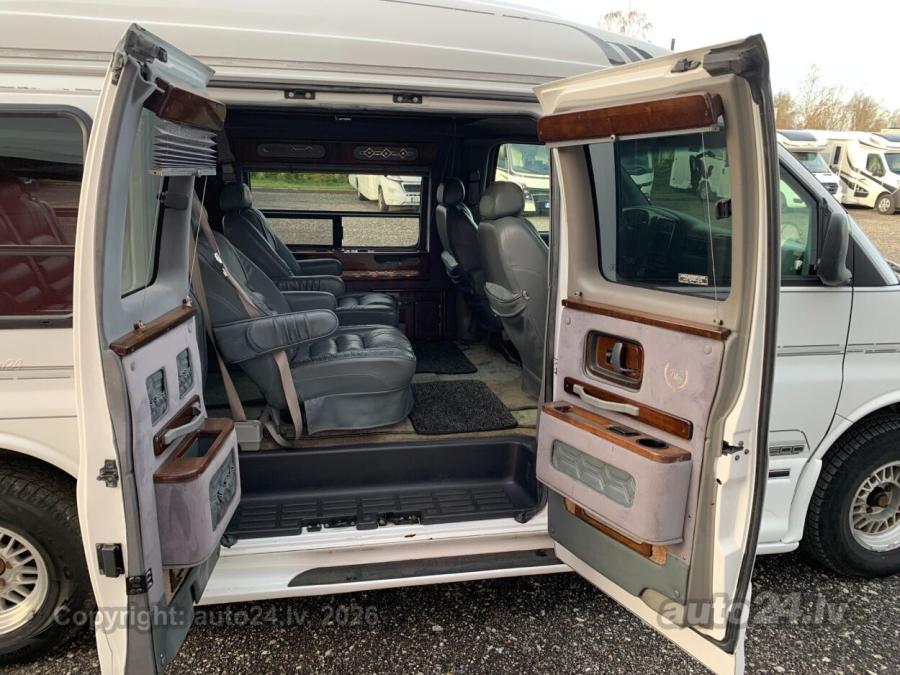 Balts GMC Savana 1996 Tallina, ar dzinēja tilpumu 5.70 L un nobraukumu 96 tūkst. km par 13000 €, foto 8 vietnē AUTOMOTO.COM.LV