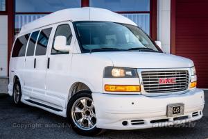 White GMC Savana 2007 in Valga, with an engine capacity of 5.30 L and mileage of 120 thousand km for 19300 €, photo  on AUTOMOTO.COM.LV