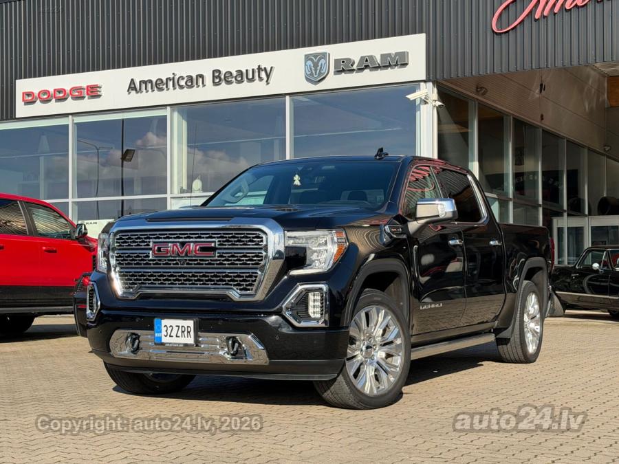 Black GMC Sierra 2020 in Tallinn, with an engine capacity of 6.20 L and mileage of 99 thousand km for 55900 €, photo 1 on AUTOMOTO.COM.LV