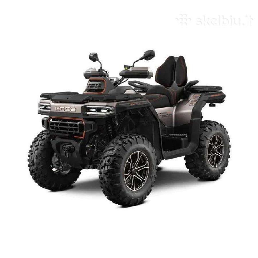 Melns Goes Terrox 1000 2026 Kauņa, ar dzinēja tilpumu 1.00 L un nobraukumu 0 tūkst. km par 9990 €, foto 9 vietnē AUTOMOTO.COM.LV