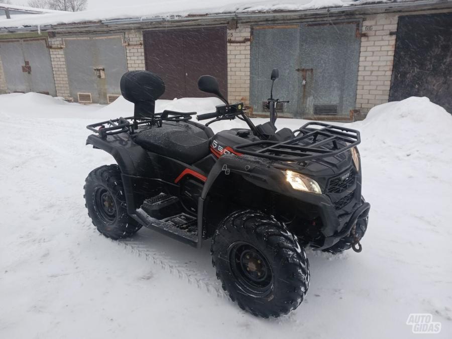 Melns Goes Terrox 400L 2024 Tauragė, ar dzinēja tilpumu 0.40 L un nobraukumu 8 tūkst. km par 3600 €, foto 4 vietnē AUTOMOTO.COM.LV