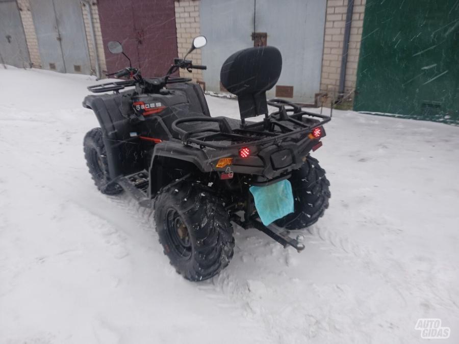 Melns Goes Terrox 400L 2024 Tauragė, ar dzinēja tilpumu 0.40 L un nobraukumu 8 tūkst. km par 3600 €, foto 9 vietnē AUTOMOTO.COM.LV