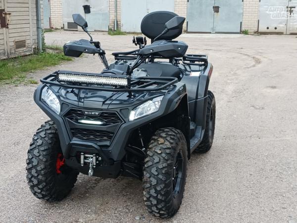 Melns Goes Terrox 400L 2025 Tauragė, ar dzinēja tilpumu 0.40 L un nobraukumu 2 tūkst. km par 4250 €, foto 1 vietnē AUTOMOTO.COM.LV