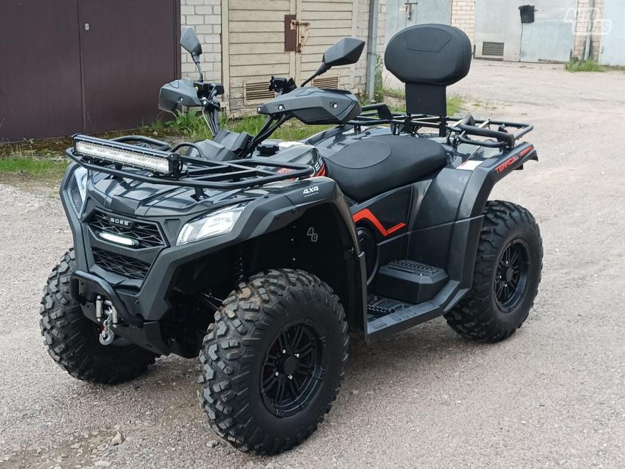 Black Goes Terrox 400L 2025 in Taurage, with an engine capacity of 0.40 L and mileage of 2 thousand km for 4250 €, photo 3 on AUTOMOTO.COM.LV