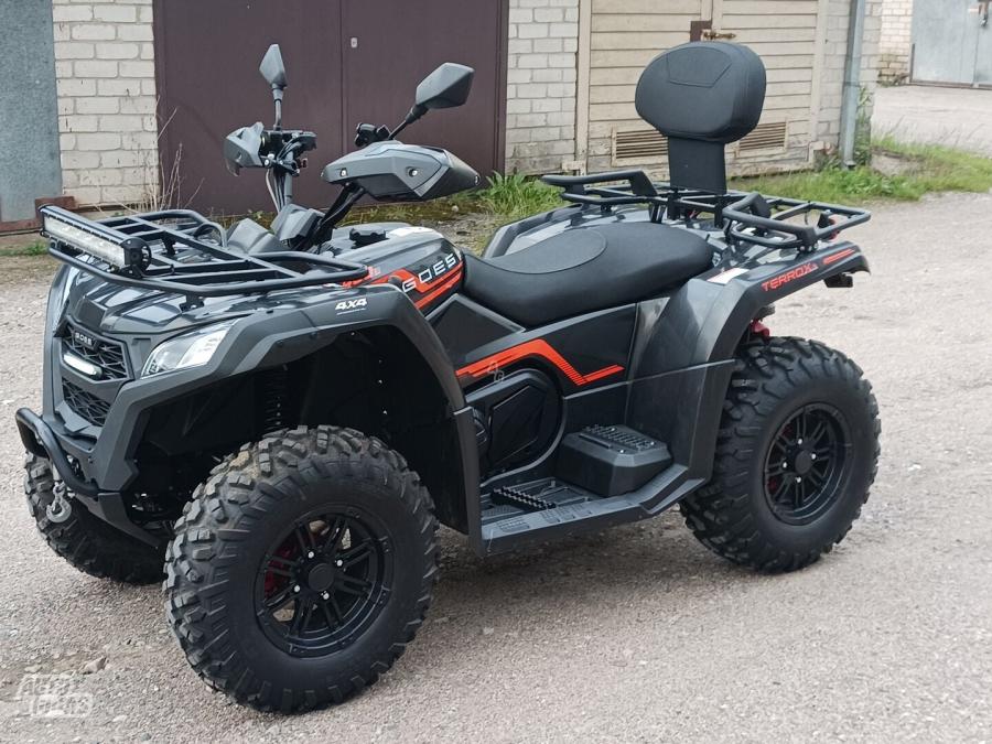 Black Goes Terrox 400L 2025 in Taurage, with an engine capacity of 0.40 L and mileage of 2 thousand km for 4250 €, photo 4 on AUTOMOTO.COM.LV
