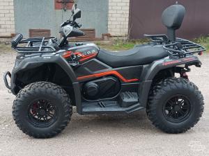Black Goes Terrox 400L 2025 in Taurage, with an engine capacity of 0.40 L and mileage of 2 thousand km for 4250 €, photo 5 on AUTOMOTO.COM.LV