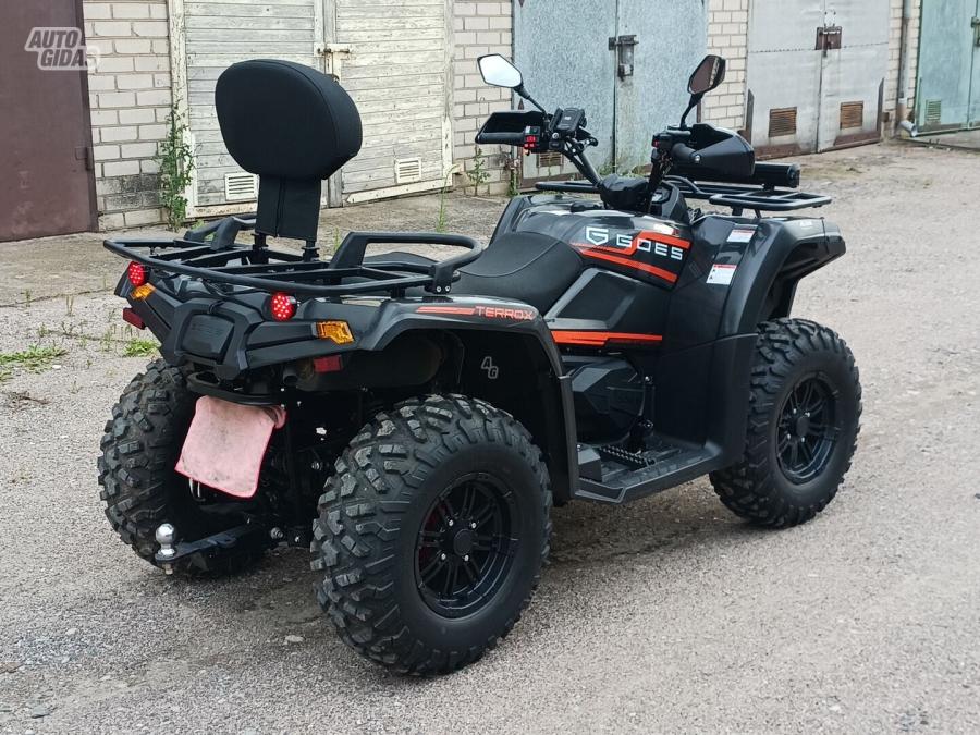 Black Goes Terrox 400L 2025 in Taurage, with an engine capacity of 0.40 L and mileage of 2 thousand km for 4250 €, photo 11 on AUTOMOTO.COM.LV