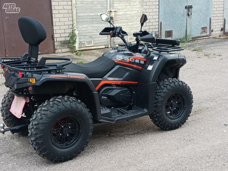 Black Goes Terrox 400L 2025 in Taurage, with an engine capacity of 0.40 L and mileage of 2 thousand km for 4250 €, photo 12 on AUTOMOTO.COM.LV