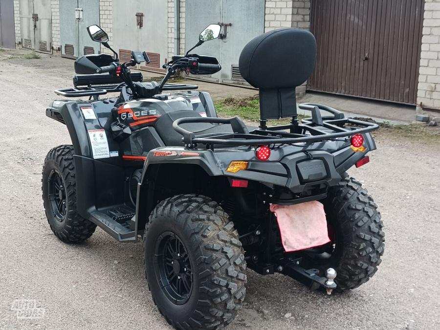 Black Goes Terrox 400L 2025 in Taurage, with an engine capacity of 0.40 L and mileage of 2 thousand km for 4250 €, photo 16 on AUTOMOTO.COM.LV