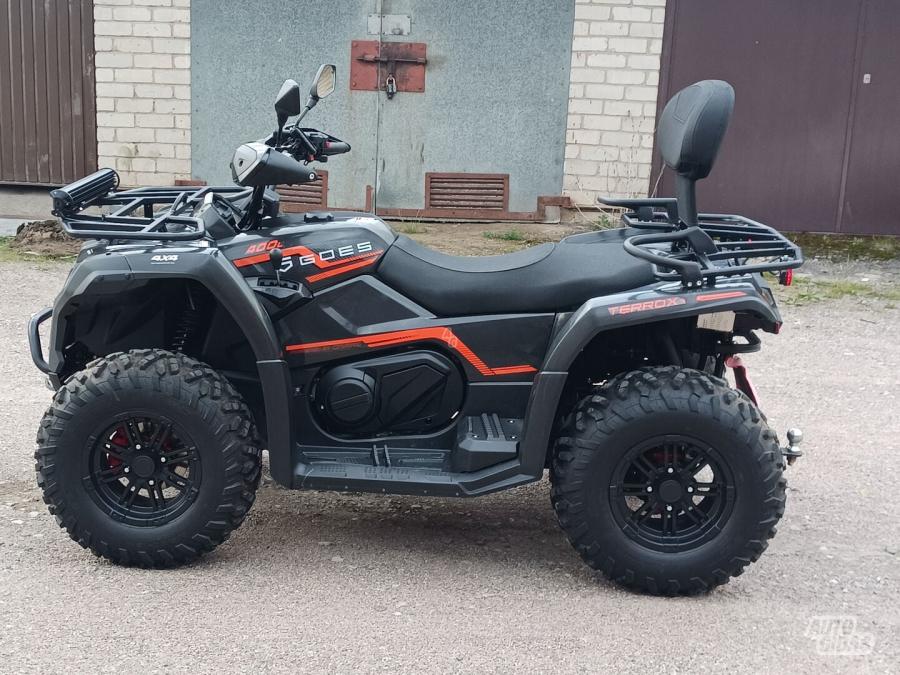 Black Goes Terrox 400L 2025 in Taurage, with an engine capacity of 0.40 L and mileage of 2 thousand km for 4250 €, photo 17 on AUTOMOTO.COM.LV