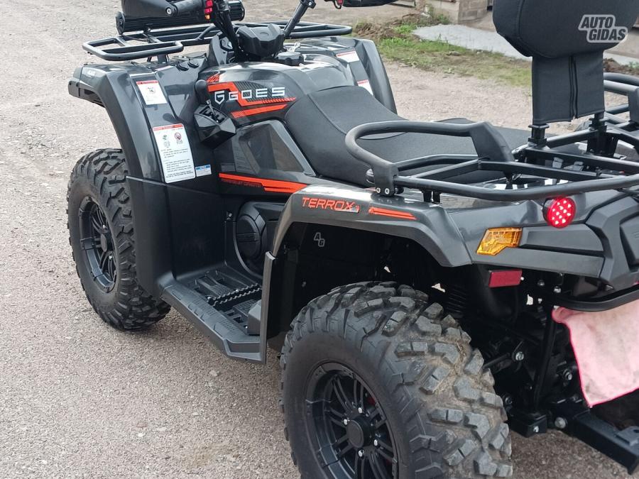 Black Goes Terrox 400L 2025 in Taurage, with an engine capacity of 0.40 L and mileage of 2 thousand km for 4250 €, photo 23 on AUTOMOTO.COM.LV