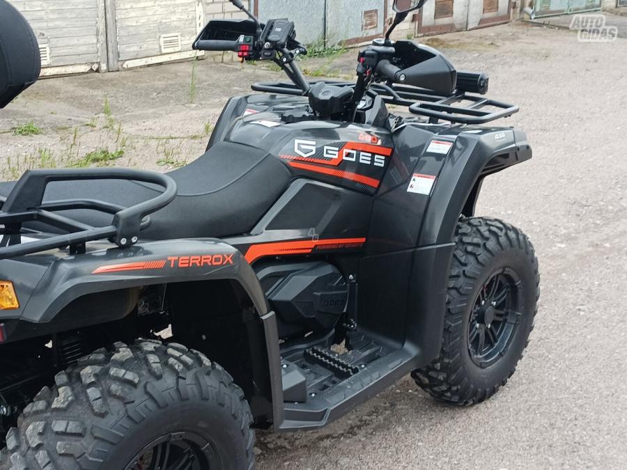 Black Goes Terrox 400L 2025 in Taurage, with an engine capacity of 0.40 L and mileage of 2 thousand km for 4250 €, photo 24 on AUTOMOTO.COM.LV