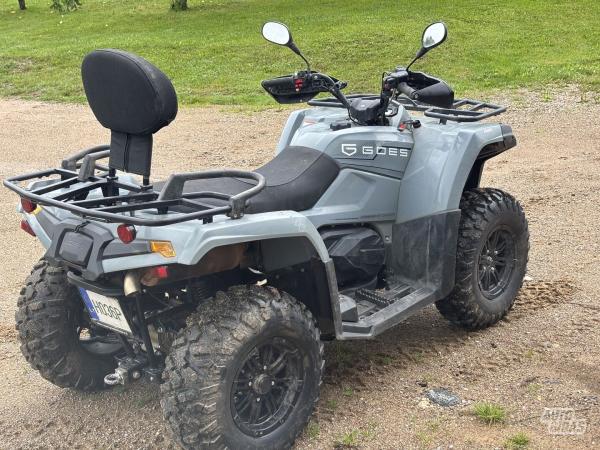 Pelēks Goes Terrox 400L 2025 Utena, ar dzinēja tilpumu 0.40 L un nobraukumu 2 tūkst. km par 4000 €, foto 3 vietnē AUTOMOTO.COM.LV