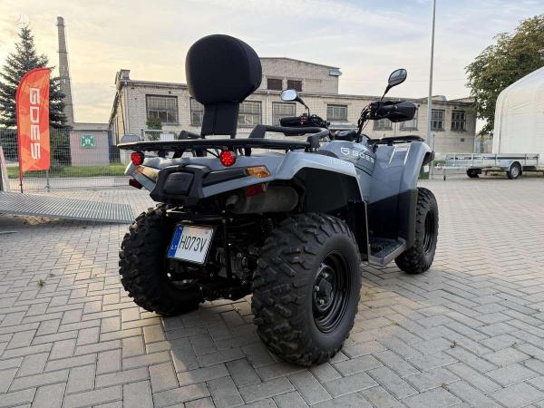 Pelēks Goes Terrox 400L 2026 Kauņa, ar dzinēja tilpumu 0.40 L un nobraukumu 1 tūkst. km par 4300 €, foto 4 vietnē AUTOMOTO.COM.LV