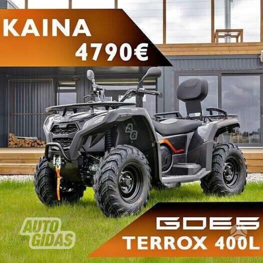 Goes Terrox 400L 2025 Viļņa, ar dzinēja tilpumu 0.40 L un nobraukumu 0 tūkst. km par 4790 €, foto 6 vietnē AUTOMOTO.COM.LV
