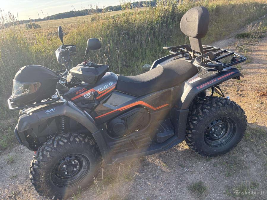 Goes Terrox 400L 2025 in Vilnius, with an engine capacity of 0.40 L and mileage of 1 thousand km for 4100 €, photo 5 on AUTOMOTO.COM.LV