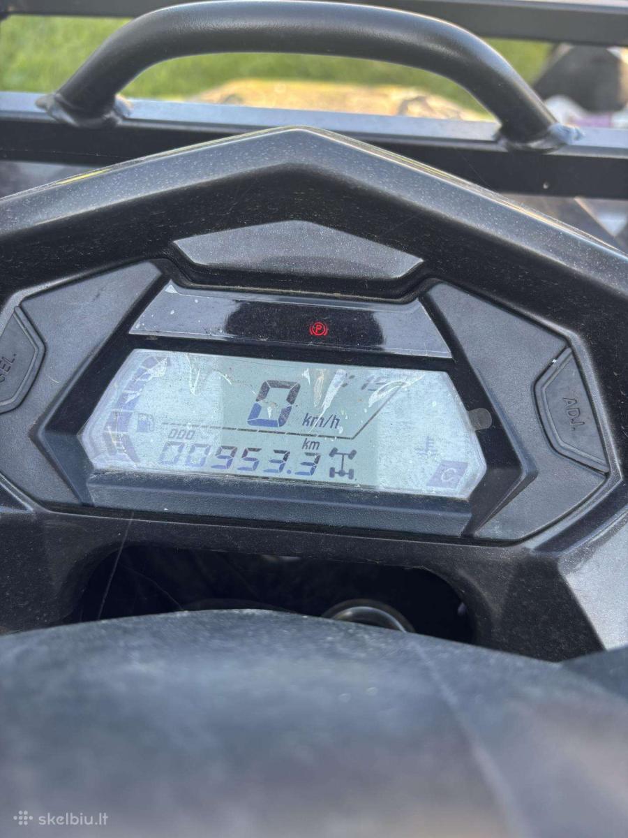 Goes Terrox 400L 2025 in Vilnius, with an engine capacity of 0.40 L and mileage of 1 thousand km for 4100 €, photo 6 on AUTOMOTO.COM.LV