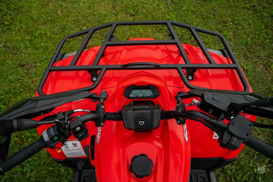 Red Goes Terrox 400L 2026 in Kaunas, with an engine capacity of 0.40 L and mileage of 0 thousand km for 4790 €, photo 7 on AUTOMOTO.COM.LV