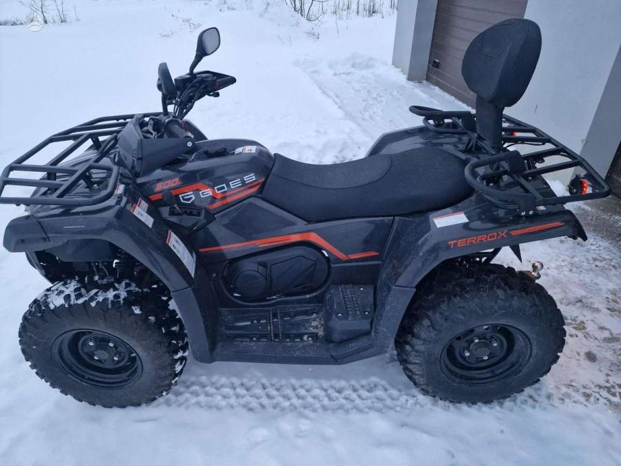 Melns Goes Terrox 500L 2025 Kalvarija, ar dzinēja tilpumu 0.00 L un nobraukumu 486 tūkst. km par 5200 €, foto 9 vietnē AUTOMOTO.COM.LV