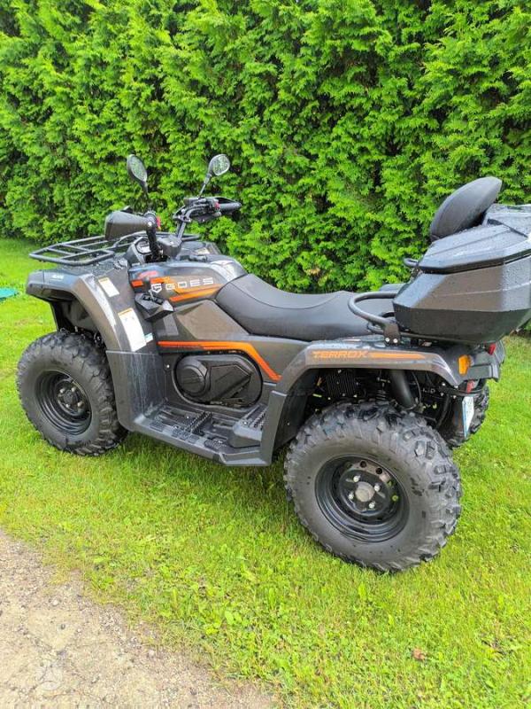 Black Goes Terrox 500L 2025 in Ariogala, with an engine capacity of 0.50 L and mileage of 2 thousand km for 5300 €, photo 5 on AUTOMOTO.COM.LV