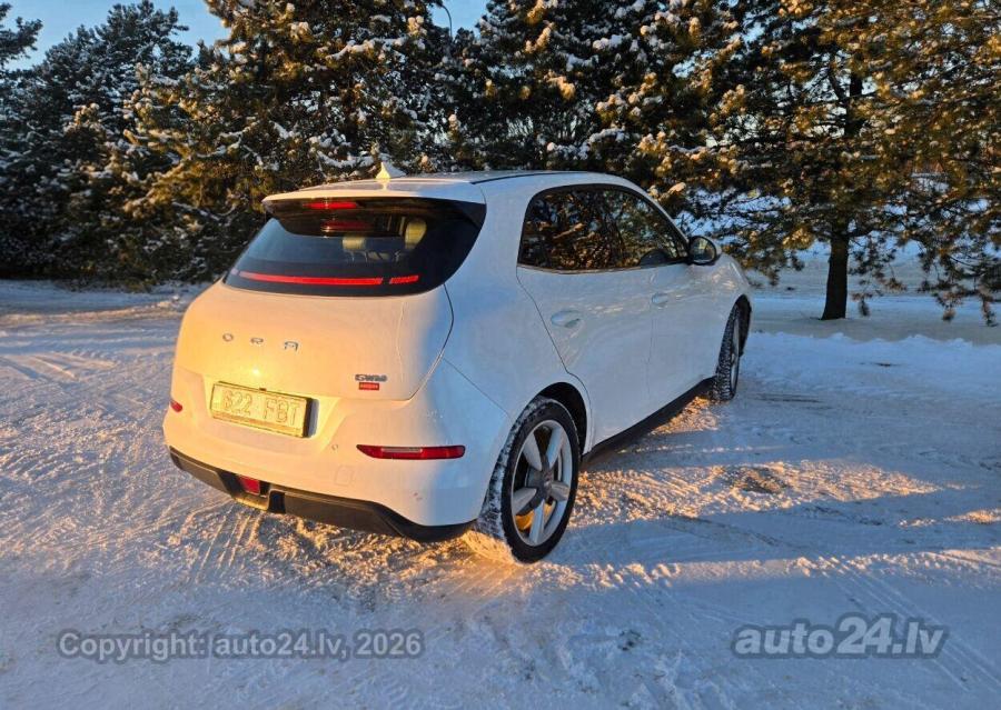 White GWM Ora 2024 in Tallinn, with an engine capacity of 0.00 L and mileage of 46 thousand km for 15990 €, photo 8 on AUTOMOTO.COM.LV