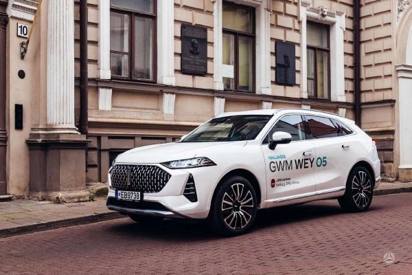 White GWM Wey 05 2024 in Vilnius, with an engine capacity of 2.00 L and mileage of 10 thousand km for 46990 €, photo 11 on AUTOMOTO.COM.LV