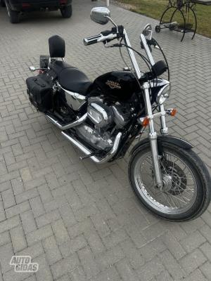 Black Harley-Davidson 883 2009 in Vilnius, with an engine capacity of 0.00 L and mileage of 15 thousand km for 4300 €, photo 3 on AUTOMOTO.COM.LV