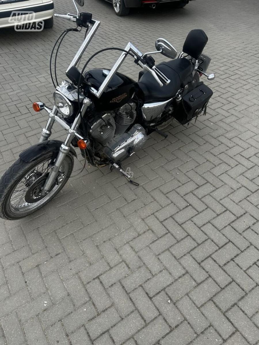 Black Harley-Davidson 883 2009 in Vilnius, with an engine capacity of 0.00 L and mileage of 15 thousand km for 4300 €, photo 4 on AUTOMOTO.COM.LV