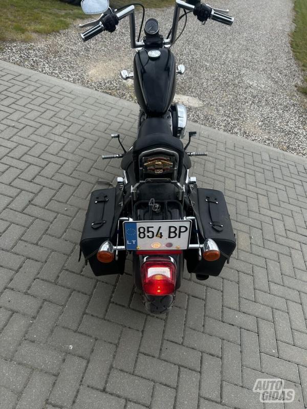 Black Harley-Davidson 883 2009 in Vilnius, with an engine capacity of 0.00 L and mileage of 15 thousand km for 4300 €, photo 4 on AUTOMOTO.COM.LV