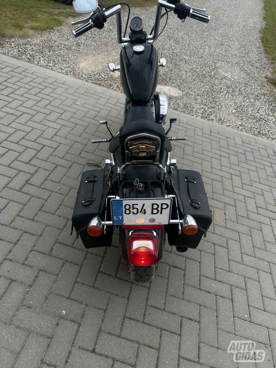Black Harley-Davidson 883 2009 in Vilnius, with an engine capacity of 0.00 L and mileage of 15 thousand km for 4300 €, photo 5 on AUTOMOTO.COM.LV