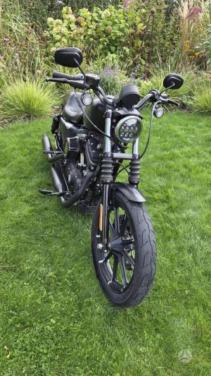 Black Harley-Davidson 883 2020 in Kaunas, with an engine capacity of 0.88 L and mileage of 3 thousand km for 8700 €, photo 7 on AUTOMOTO.COM.LV