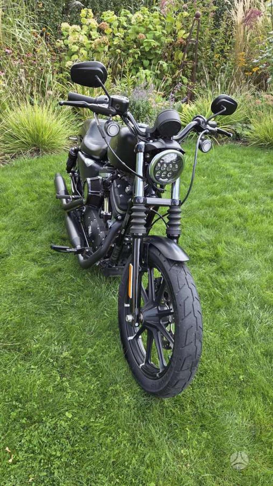 Black Harley-Davidson 883 2020 in Kaunas, with an engine capacity of 0.88 L and mileage of 3 thousand km for 8700 €, photo 7 on AUTOMOTO.COM.LV