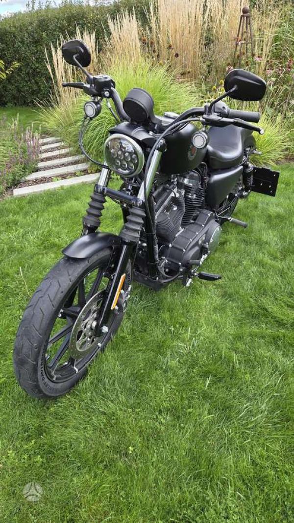 Black Harley-Davidson 883 2020 in Kaunas, with an engine capacity of 0.88 L and mileage of 3 thousand km for 8700 €, photo 8 on AUTOMOTO.COM.LV