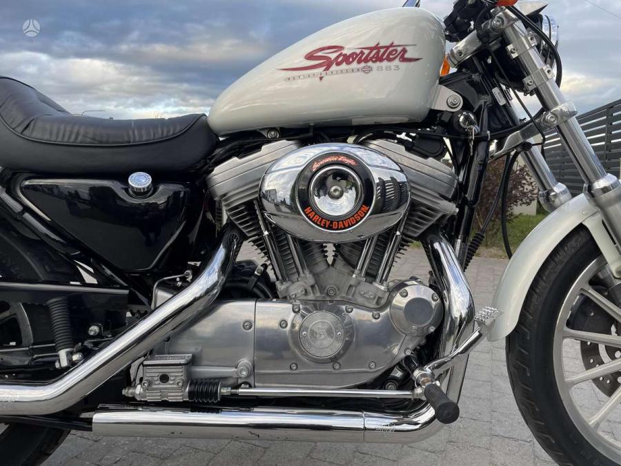 Harley-Davidson 883 2000 Klaipėda, ar dzinēja tilpumu 0.88 L un nobraukumu 20 tūkst. km par 3950 €, foto 14 vietnē AUTOMOTO.COM.LV