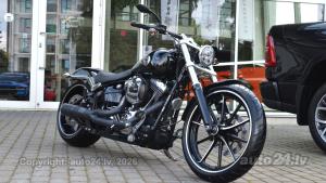 Black Harley-Davidson Breakout 2016 in Tallinn, with an engine capacity of 1.69 L and mileage of 8 thousand km for 15400 €, photo  on AUTOMOTO.COM.LV