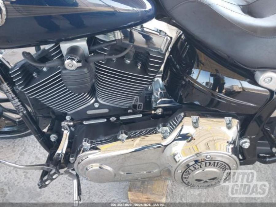 Zils Harley-Davidson Breakout Klaipėda, ar dzinēja tilpumu 0.00 L un nobraukumu 0 tūkst. km par 6500 €, foto 5 vietnē AUTOMOTO.COM.LV
