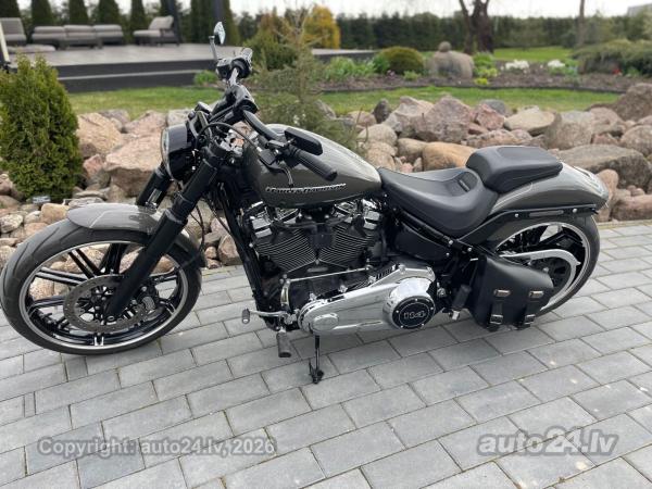 Pelēks Harley-Davidson Breakout 2019 Tartu, ar dzinēja tilpumu 1.87 L un nobraukumu 11 tūkst. km par 23499 €, foto 8 vietnē AUTOMOTO.COM.LV