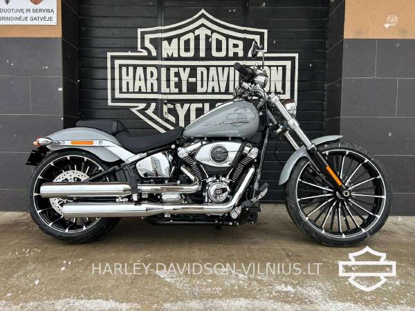 Grey Harley-Davidson Breakout 2025 in Vilnius, with an engine capacity of 1.92 L and mileage of 0 thousand km for 29960 €, photo 1 on AUTOMOTO.COM.LV