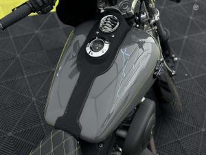 Black Harley-Davidson Dyna Street Bob 2004 in Vilnius, with an engine capacity of 1.45 L and mileage of 48 thousand km for 8900 €, photo 6 on AUTOMOTO.COM.LV