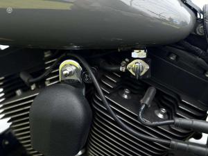 Black Harley-Davidson Dyna Street Bob 2004 in Vilnius, with an engine capacity of 1.45 L and mileage of 48 thousand km for 8900 €, photo 8 on AUTOMOTO.COM.LV