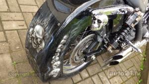 Melns Harley-Davidson Dyna Street Bob 2005 Tallina, ar dzinēja tilpumu 1.45 L un nobraukumu 0 tūkst. km par 7500 €, foto  vietnē AUTOMOTO.COM.LV