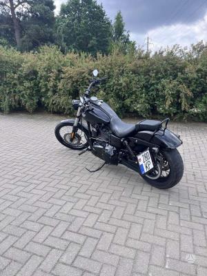 Black Harley-Davidson Dyna Street Bob 2012 in Vilnius, with an engine capacity of 1.69 L and mileage of 19 thousand km for 9500 €, photo 6 on AUTOMOTO.COM.LV