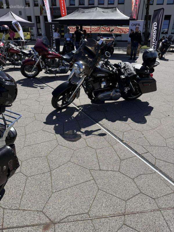 Melns Harley-Davidson Dyna Street Bob 2012 Kaišiadorys, ar dzinēja tilpumu 1.70 L un nobraukumu 37 tūkst. km par 9500 €, foto 3 vietnē AUTOMOTO.COM.LV