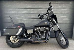 Melns Harley-Davidson Dyna Street Bob 2014 Viļņa, ar dzinēja tilpumu 1.69 L un nobraukumu 19 tūkst. km par 7495 €, foto 3 vietnē AUTOMOTO.COM.LV