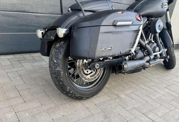 Melns Harley-Davidson Dyna Street Bob 2014 Viļņa, ar dzinēja tilpumu 1.69 L un nobraukumu 19 tūkst. km par 7495 €, foto 7 vietnē AUTOMOTO.COM.LV