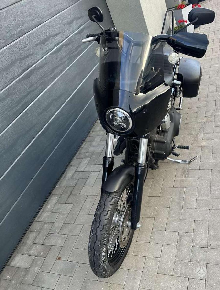 Melns Harley-Davidson Dyna Street Bob 2014 Viļņa, ar dzinēja tilpumu 1.69 L un nobraukumu 19 tūkst. km par 7495 €, foto 9 vietnē AUTOMOTO.COM.LV