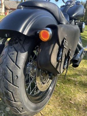 Черный Харли-Девидсон Dyna Street Bob 2016 в Таураге, объемом двигателя 1.69 л и пробегом 15 тыс. км за 7499 €, фото 7 на AUTOMOTO.COM.LV