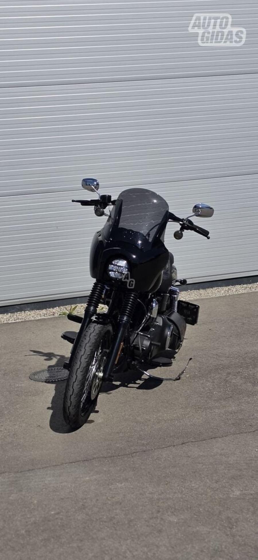 Black Harley-Davidson Dyna Street Bob 2017 in Klaipeda, with an engine capacity of 1.70 L and mileage of 20 thousand km for 8400 €, photo 5 on AUTOMOTO.COM.LV